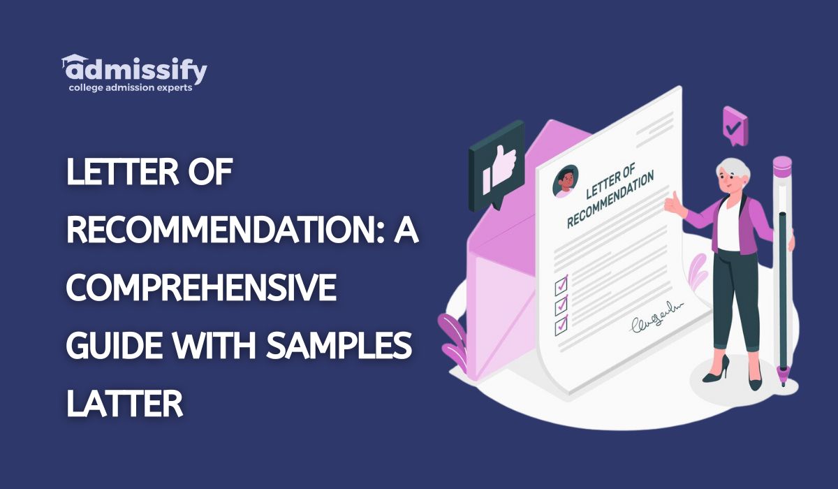 Letter of Recommendation: A Comprehensive Guide with Samples Latter ...