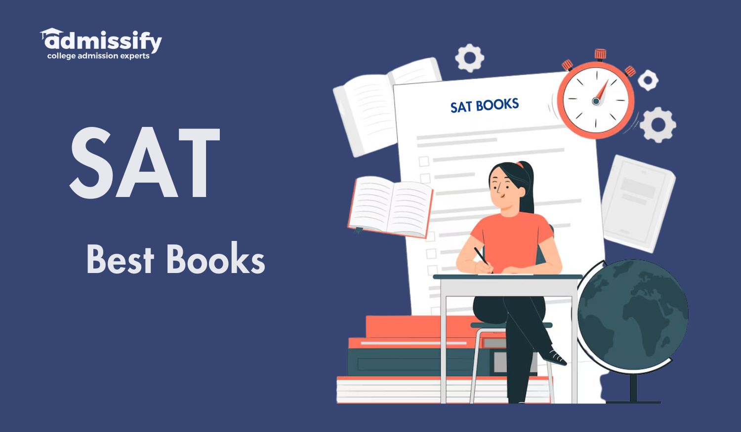 Best SAT Books for Effective Preparation(2025) | Admissify Blog