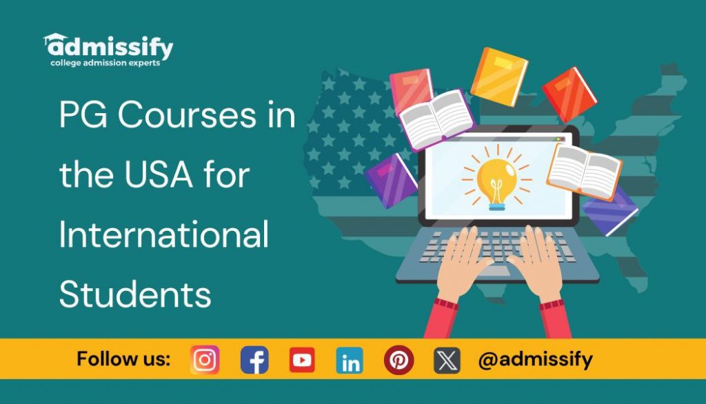 PG Courses in the USA for International Students(2026) | Admissify Blog