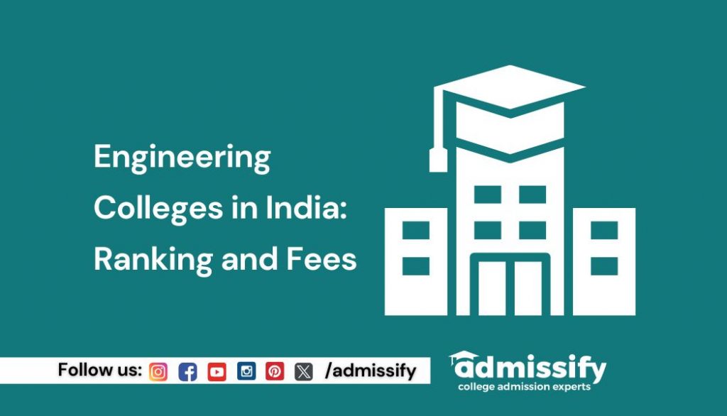 Top Engineering Colleges in India 2025: Ranking and Fees | Admissify Blog