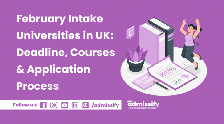 February Intake Universities in UK 2025-26: Deadline, Courses ...