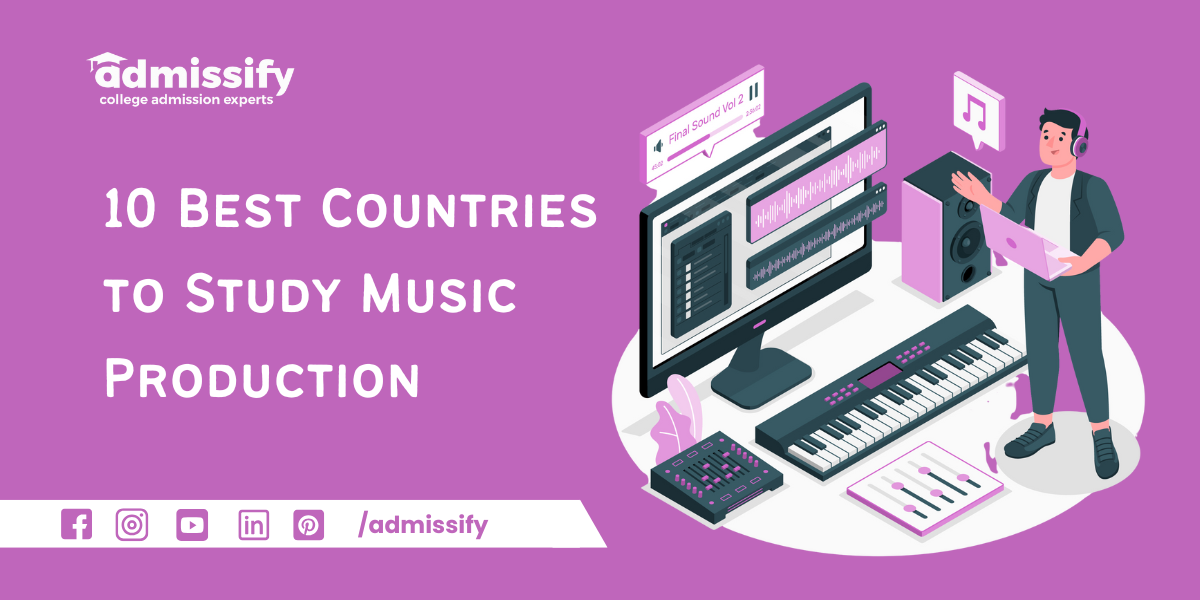 10 Best Countries to Study Music Production in 2026 | Admissify Blog