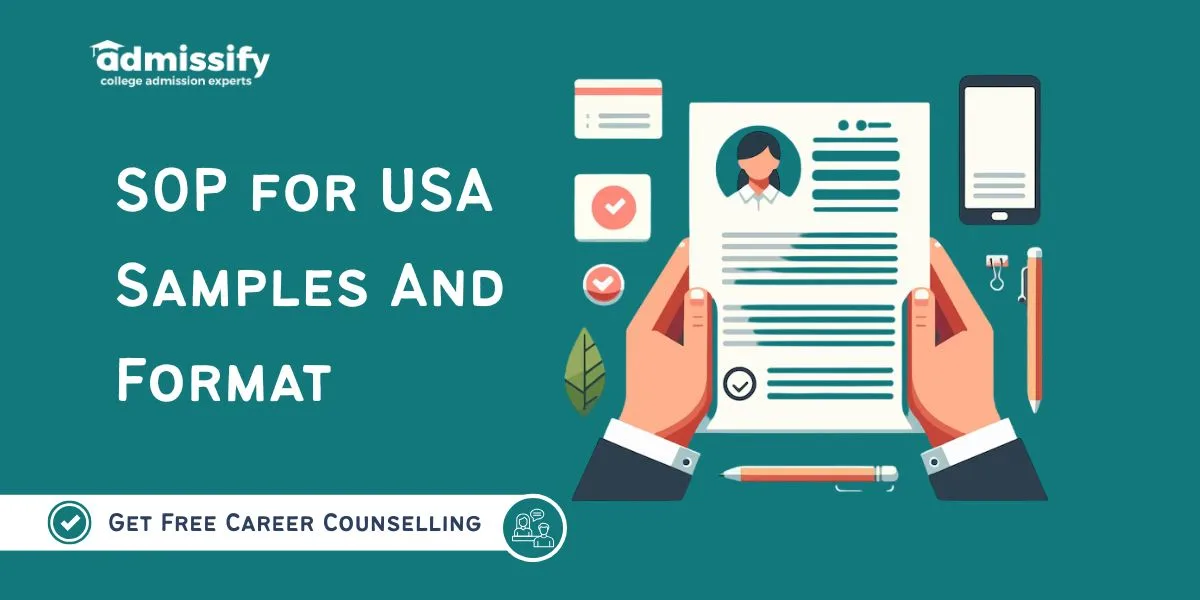 SOP for USA Admissions: Samples And Format | Admissify Blog
